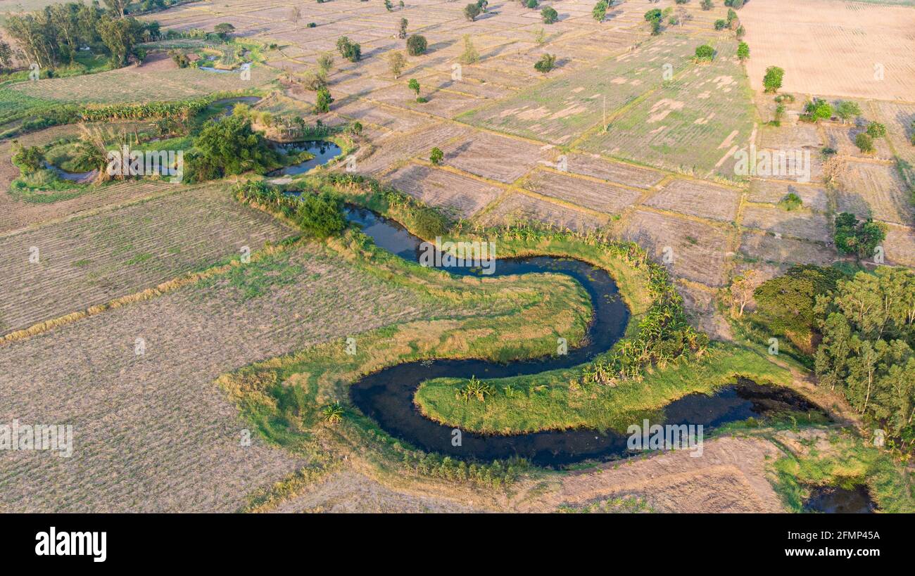 Meandering streams hi-res stock photography and images - Alamy