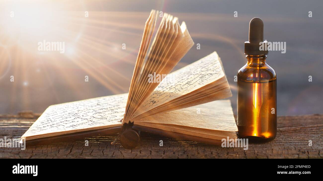 Old herbal remedy recipe book hi-res stock photography and images - Alamy