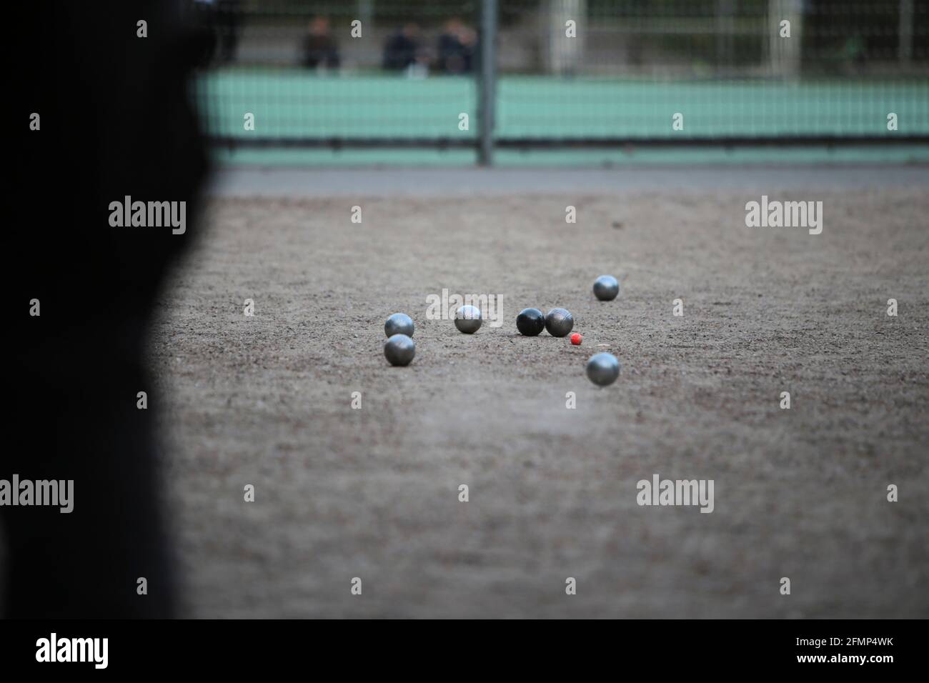 Boule, Petanque leisure sports activity Stock Photo - Alamy