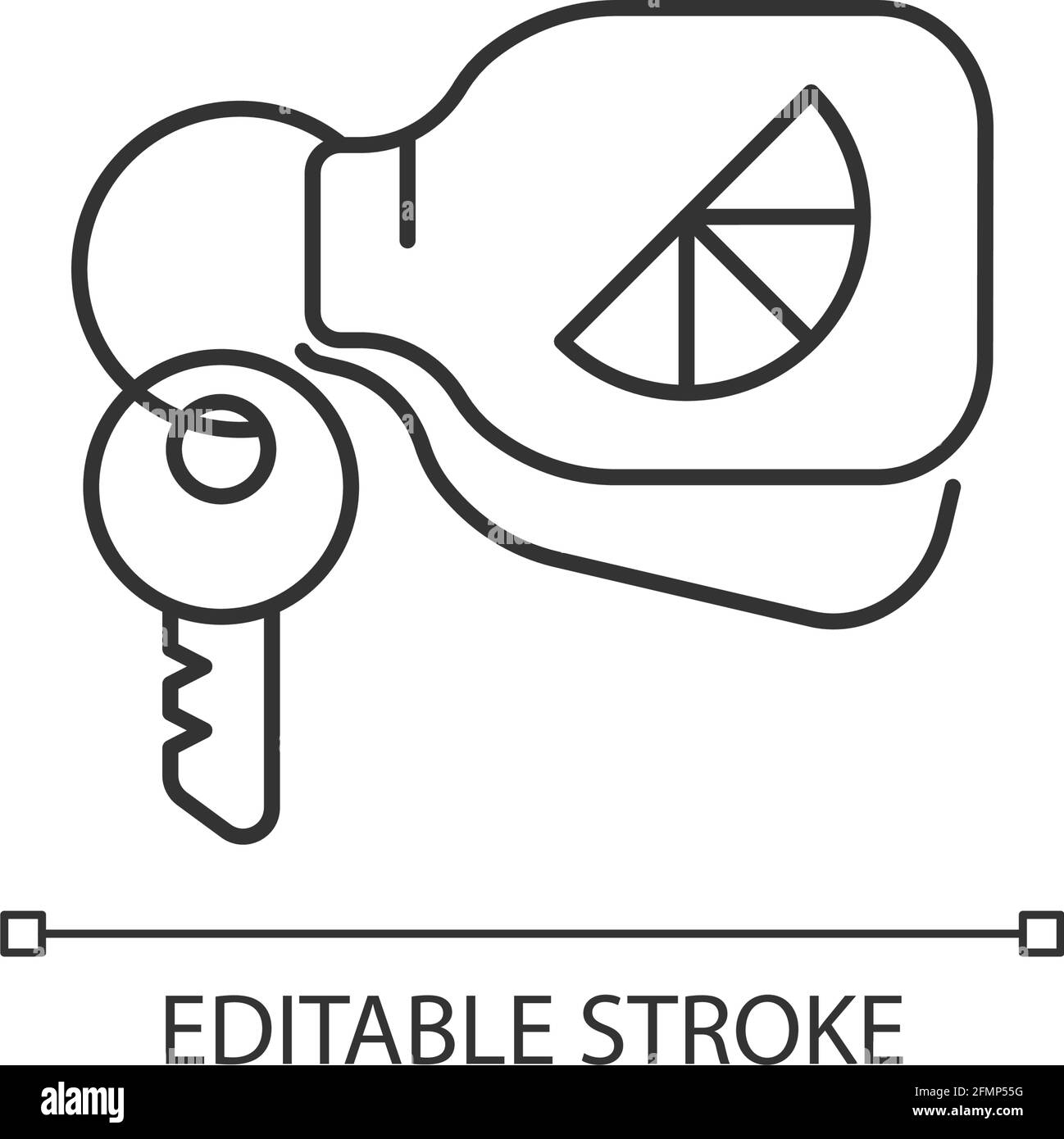 Key holder icon Black and White Stock Photos & Images - Alamy