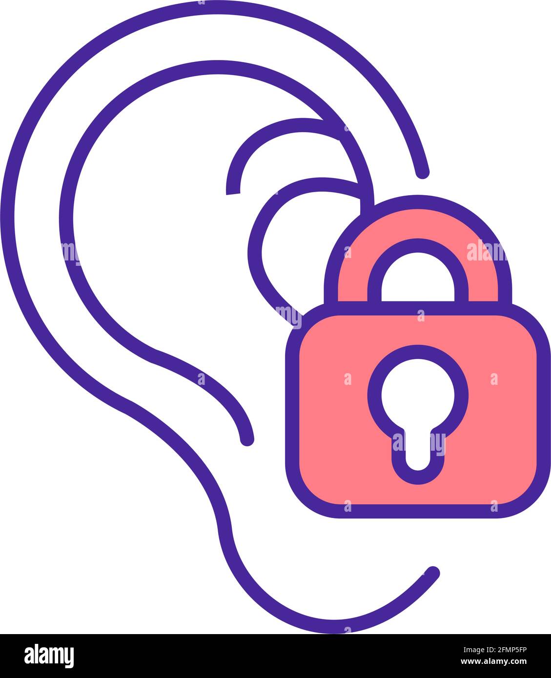 Deaf impairment Stock Vector Images - Alamy