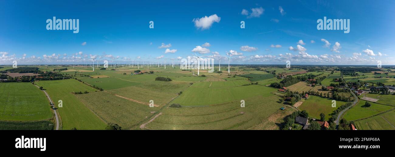 Wind Farm Panoramic Farming High Resolution Stock Photography and ...