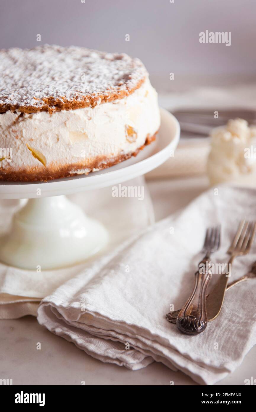 Ricotta cheese, Italy, Europe Stock Photo - Alamy