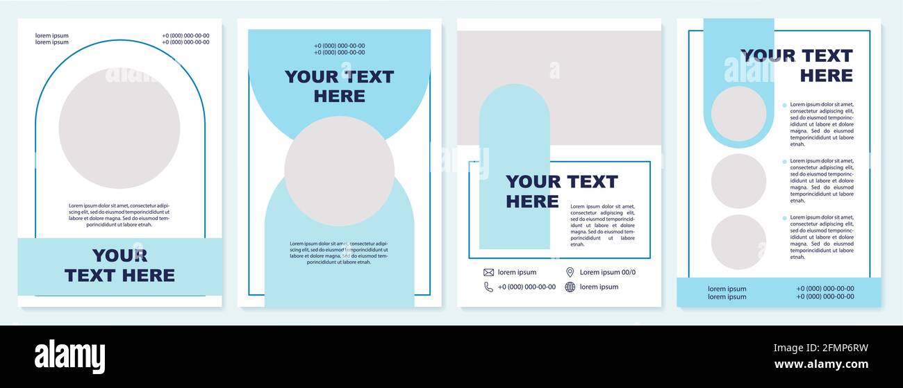 Instructional brochure template Stock Vector Image & Art - Alamy