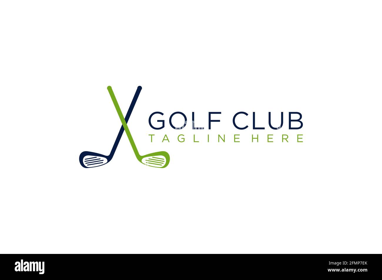 Golf club icons, symbols, elements and logo vector Stock Vector Image ...