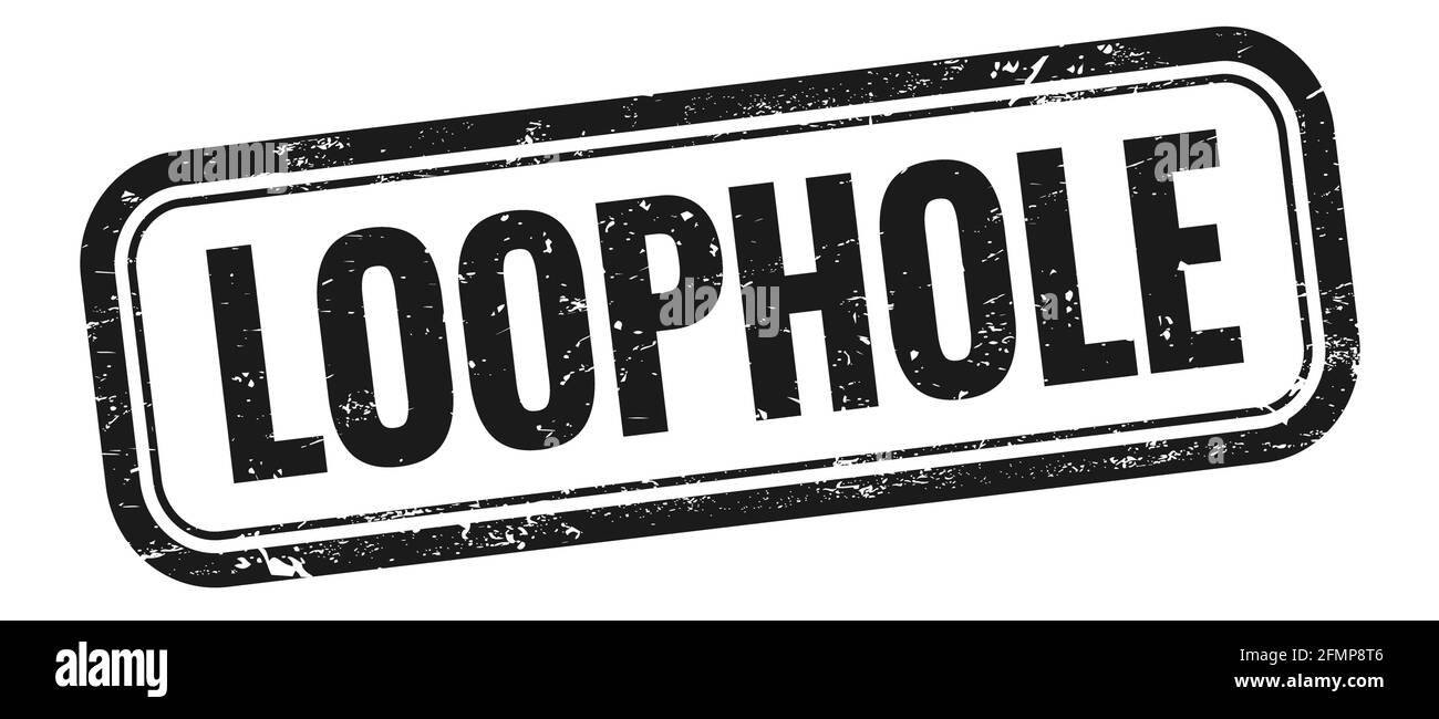 Loophole stamp hi-res stock photography and images - Alamy