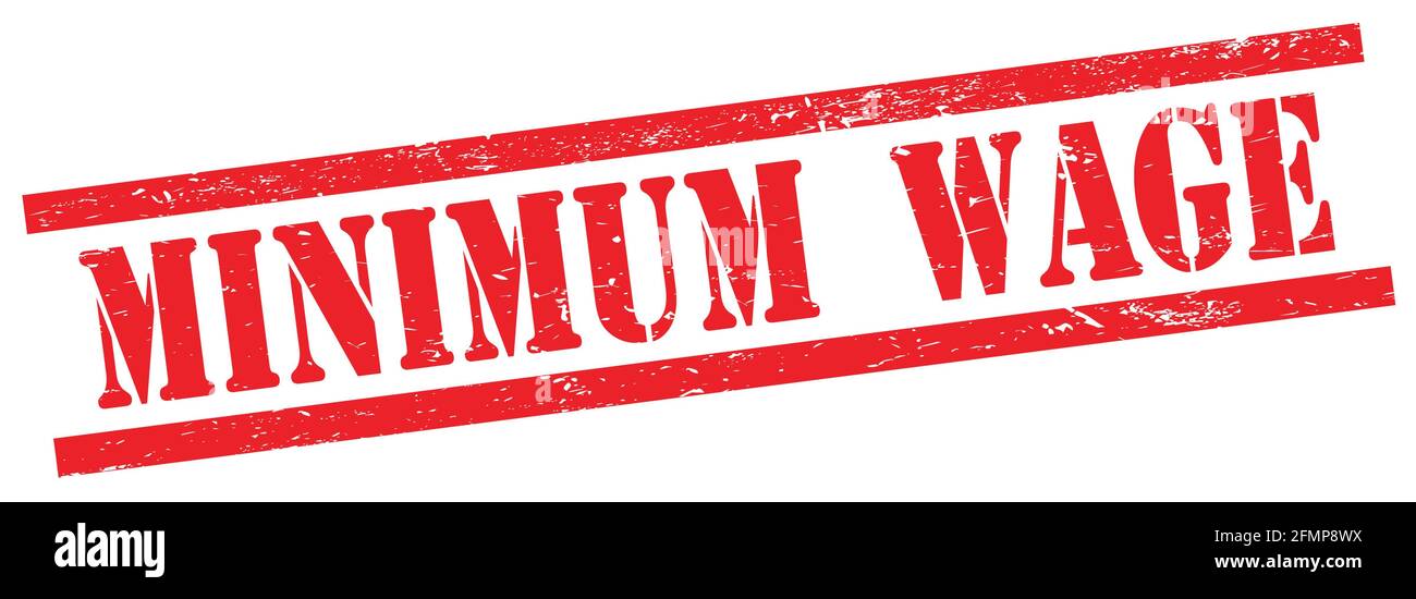 Minimum wage stamp hi-res stock photography and images - Alamy