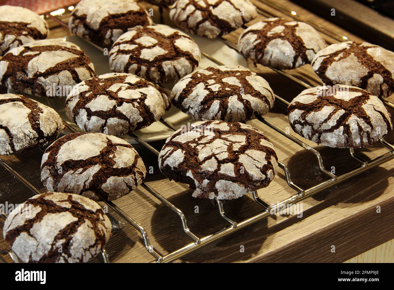 Bakery products. Cookies in the kitchen Stock Photo - Alamy
