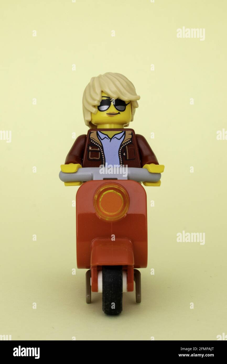 Lambretta man hi-res stock photography and images - Alamy