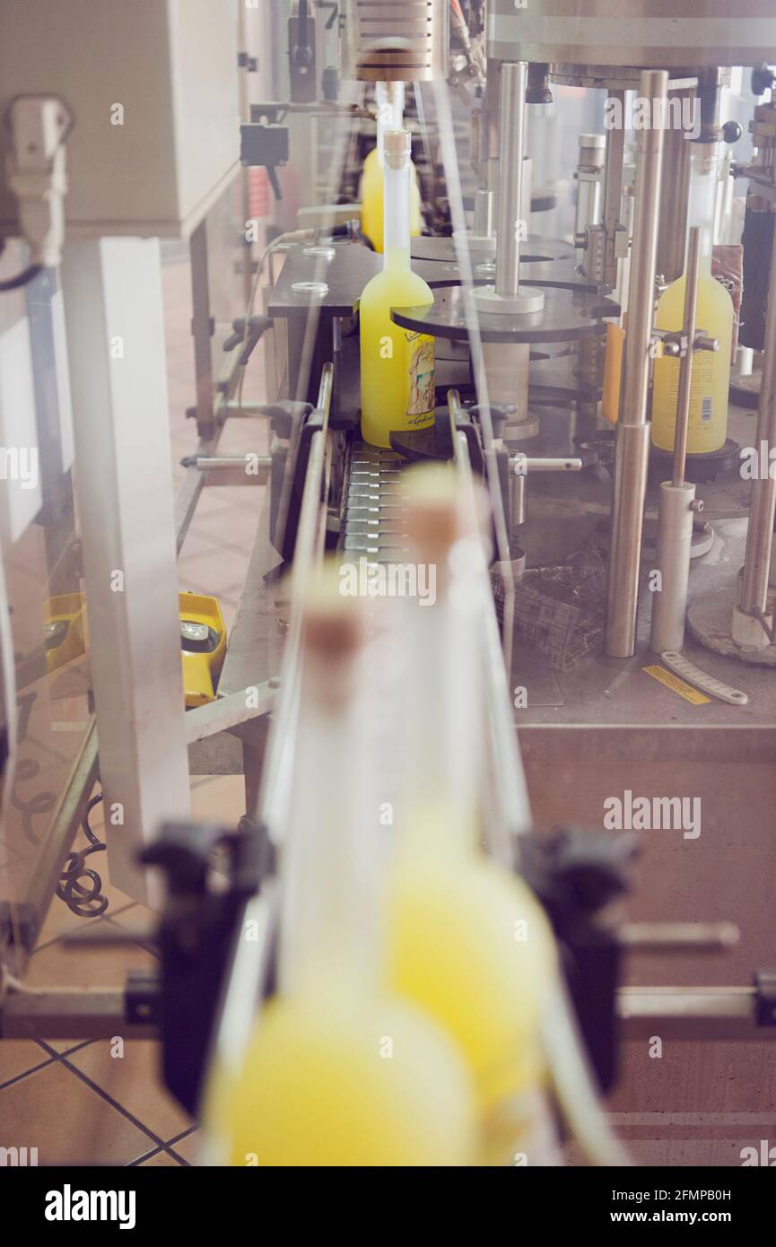 Limoncello factory positano hi-res stock photography and images - Alamy