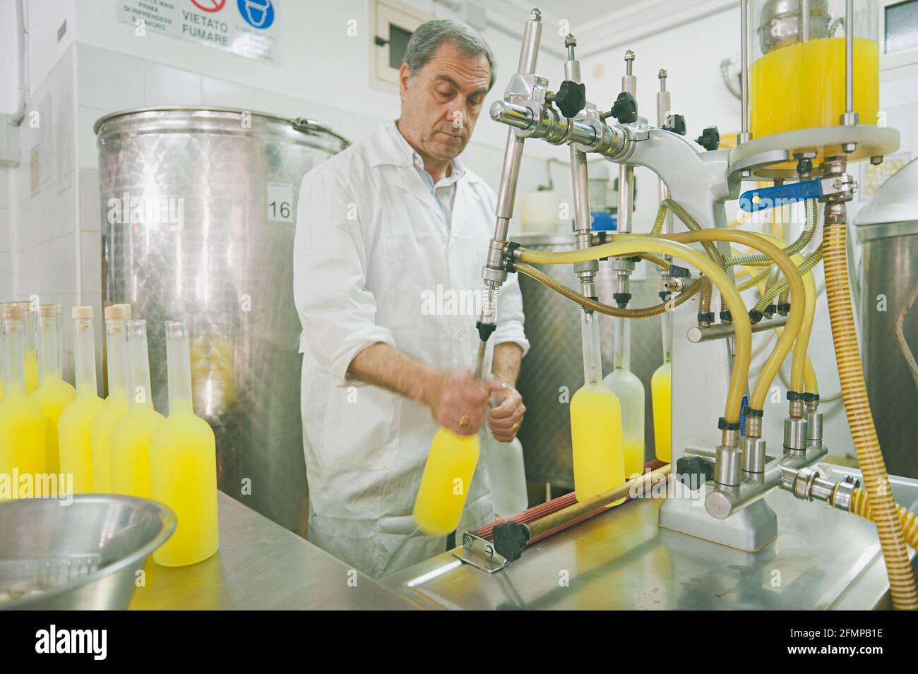Limoncello factory positano hi-res stock photography and images - Alamy