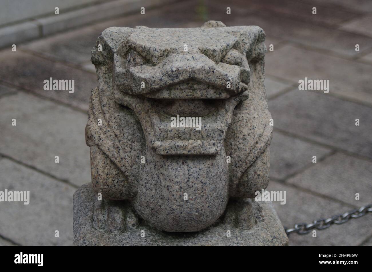 Animal sculptures outside Dendoin temple kyoto Japan Stock Photo - Alamy