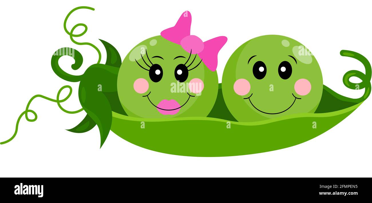 Two peas in a pod hi-res stock photography and images - Alamy