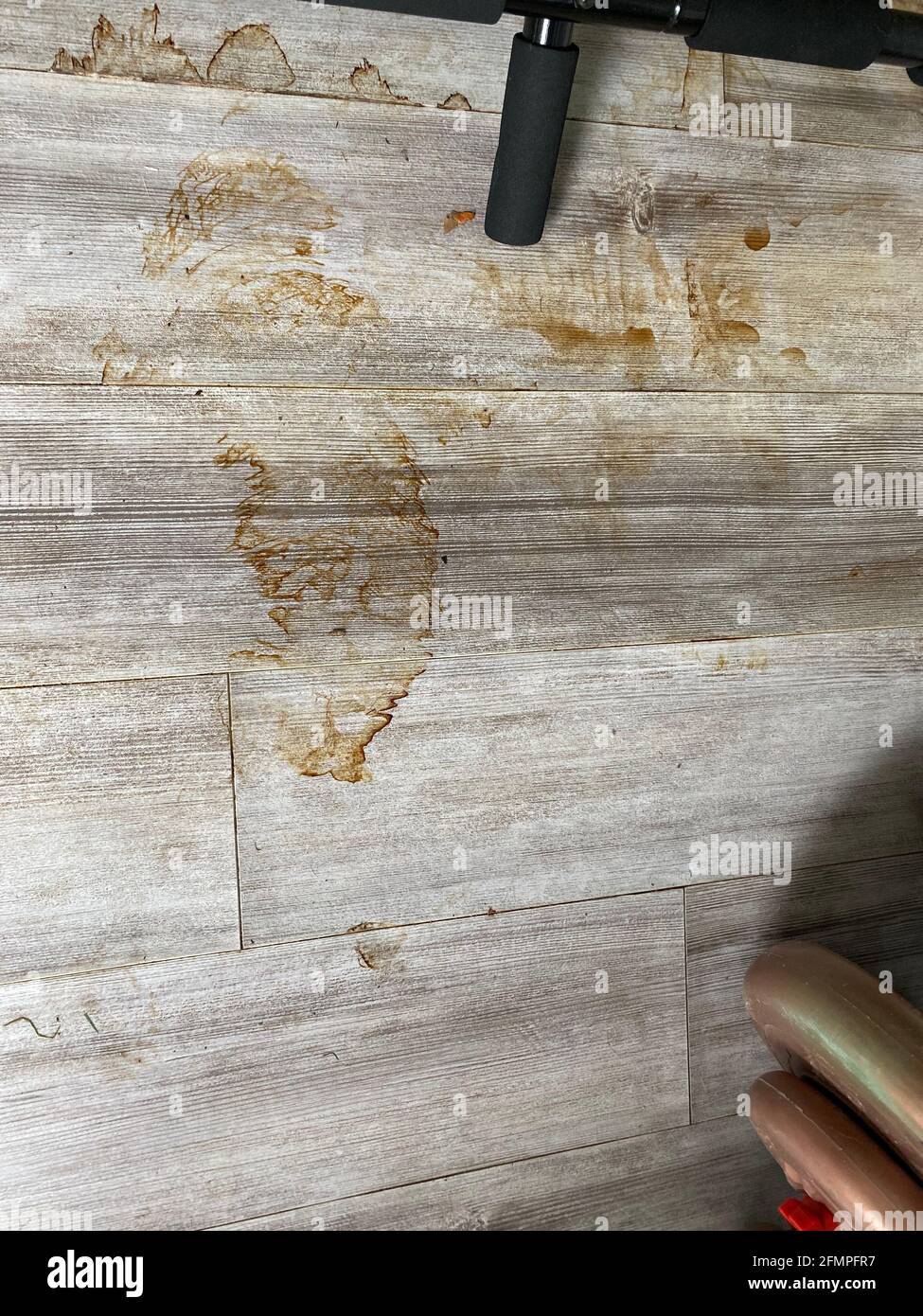 Ruined wooden floor by moisture and water Stock Photo - Alamy