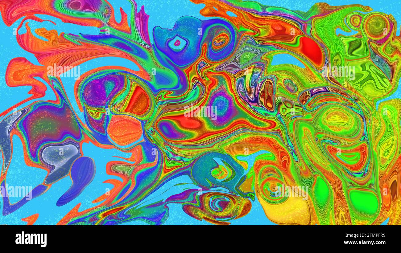 Abstract multicolored fantasy bright textured background Stock Photo ...