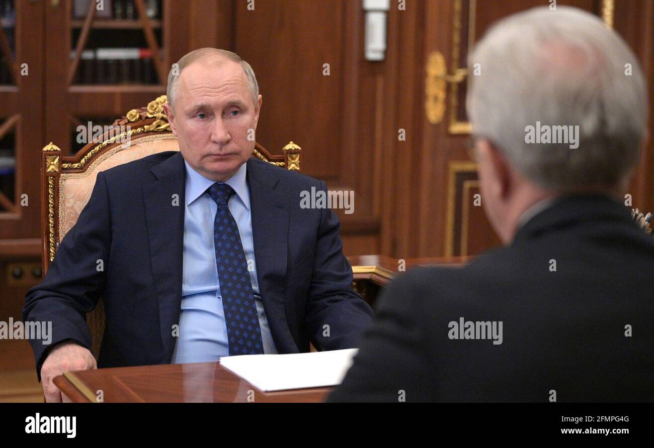 May 11, 2021. - Russia, Moscow. - Russian President Vladimir Putin ...