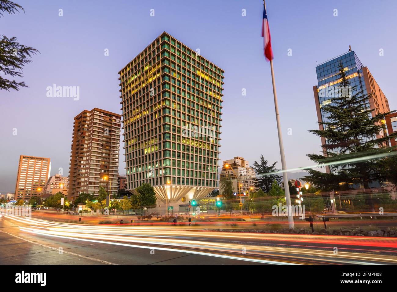 Cityscape Modern corporate buildings and residential buildins in ...
