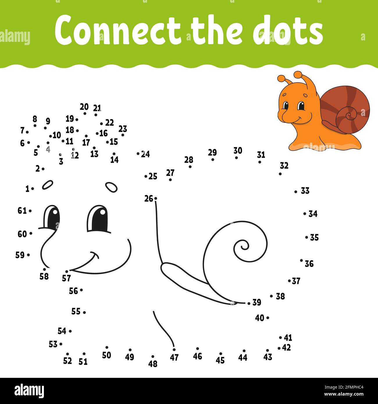 Dot to dot game. Draw a line. For kids. Activity worksheet. Coloring ...