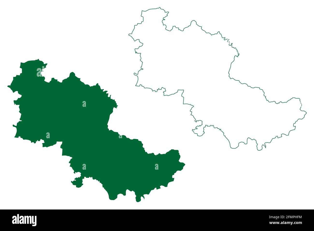 Dindori district (Madhya Pradesh State, Jabalpur division, Republic of ...