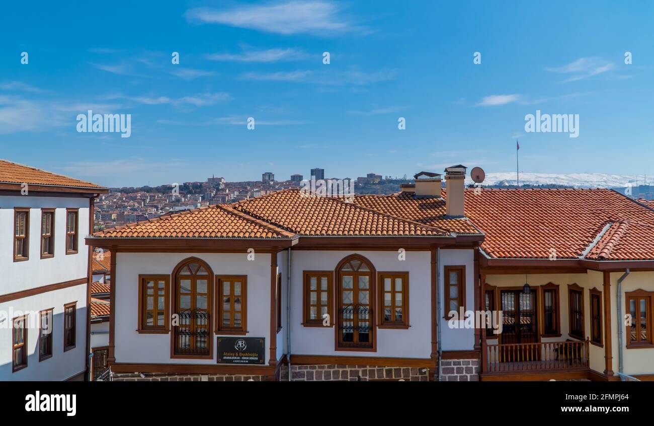 Street photography of Ottoman architecture in Hamamönü - Altindag in ...
