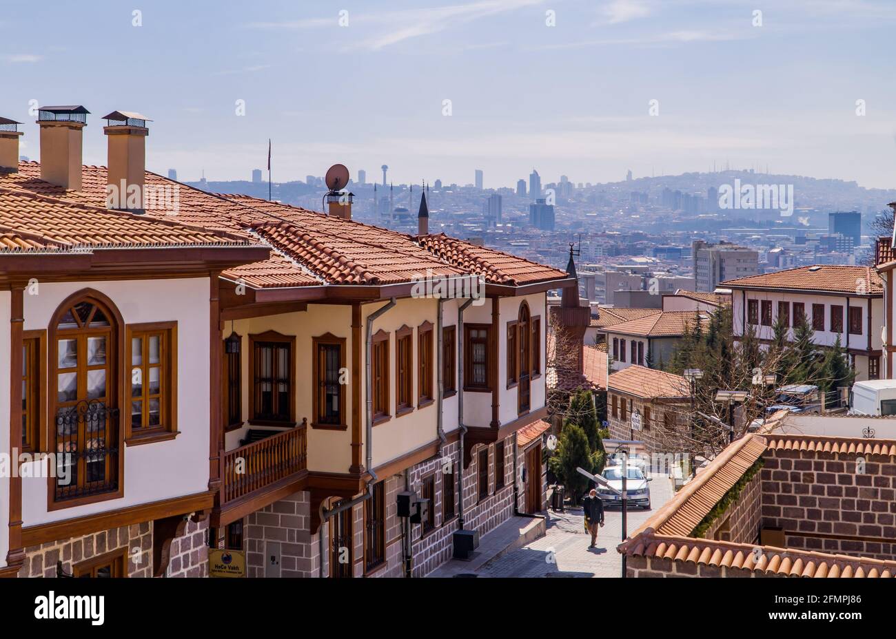 Street photography of Ottoman architecture in Hamamönü - Altindag in ...