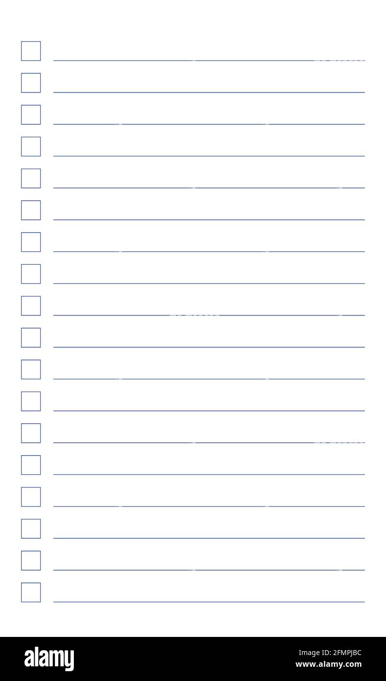 Graph paper. Printable To do list with check boxes, checklist, grid ...