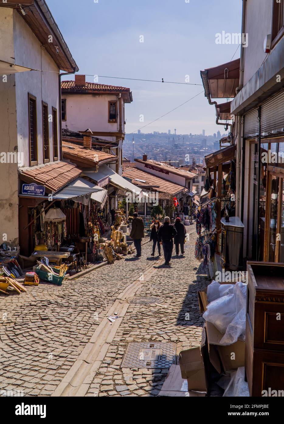 Street photography of Ottoman architecture in Hamamönü - Altindag in ...