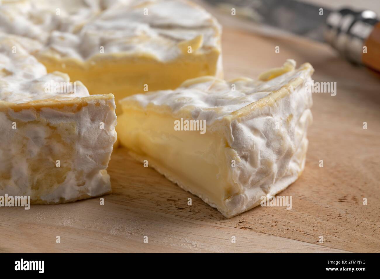 Close up french camembert hi-res stock photography and images - Alamy