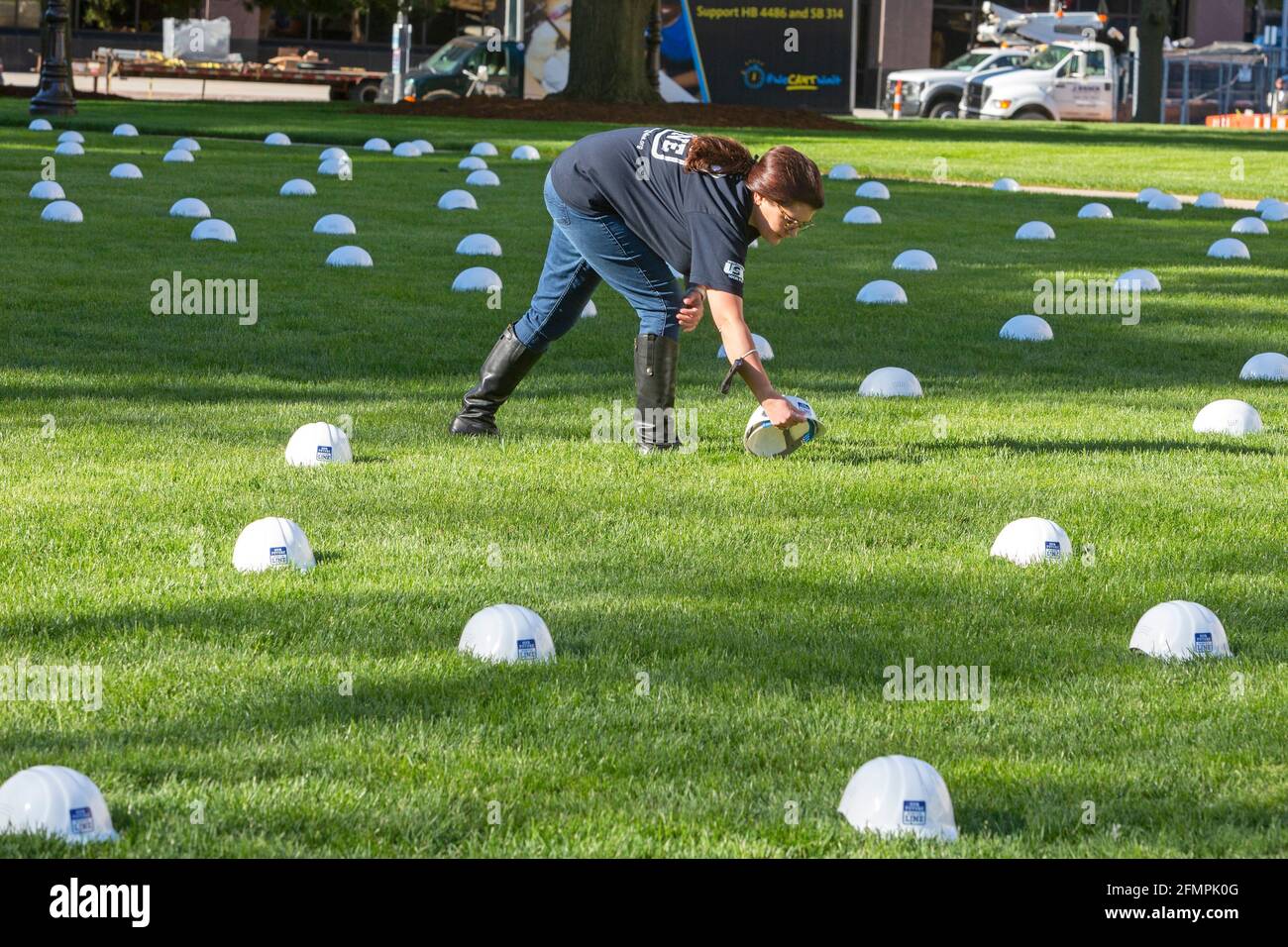 Jim west hard hat hi-res stock photography and images - Alamy