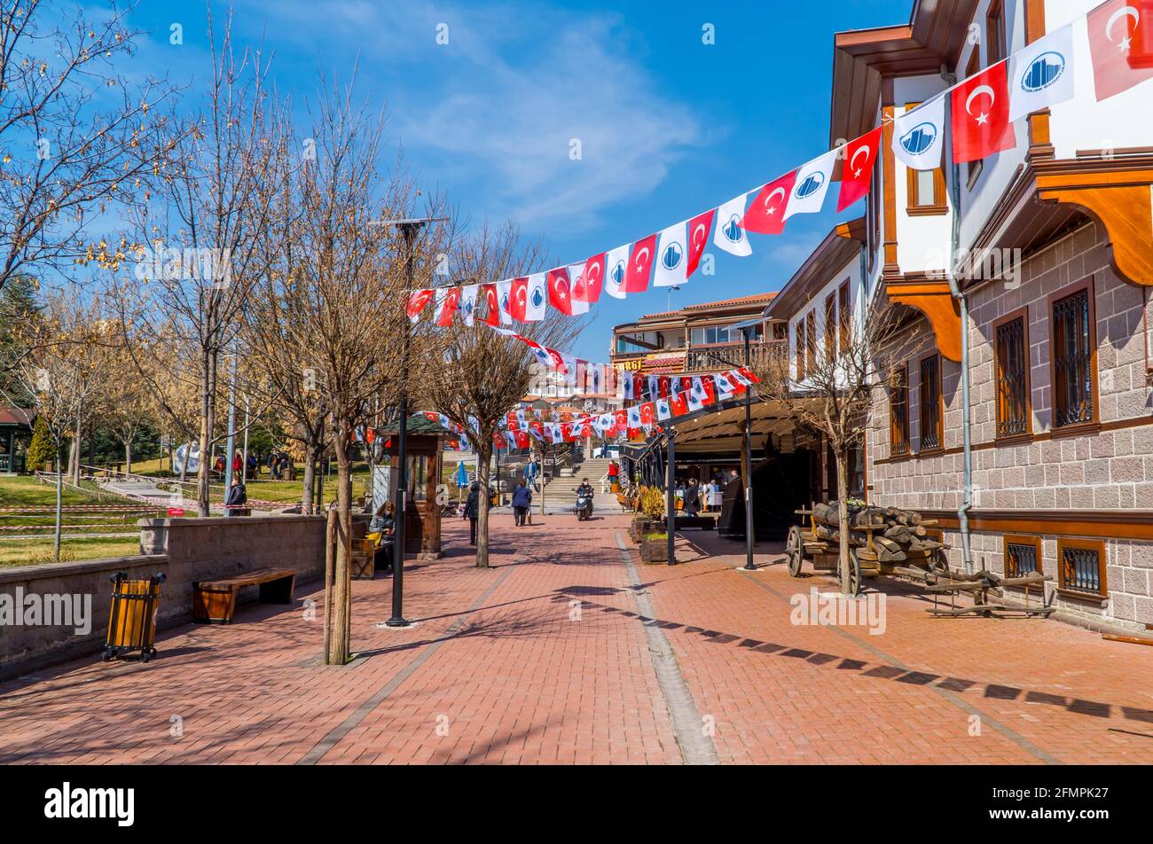Street photography of Ottoman architecture in Hamamönü - Altindag in ...