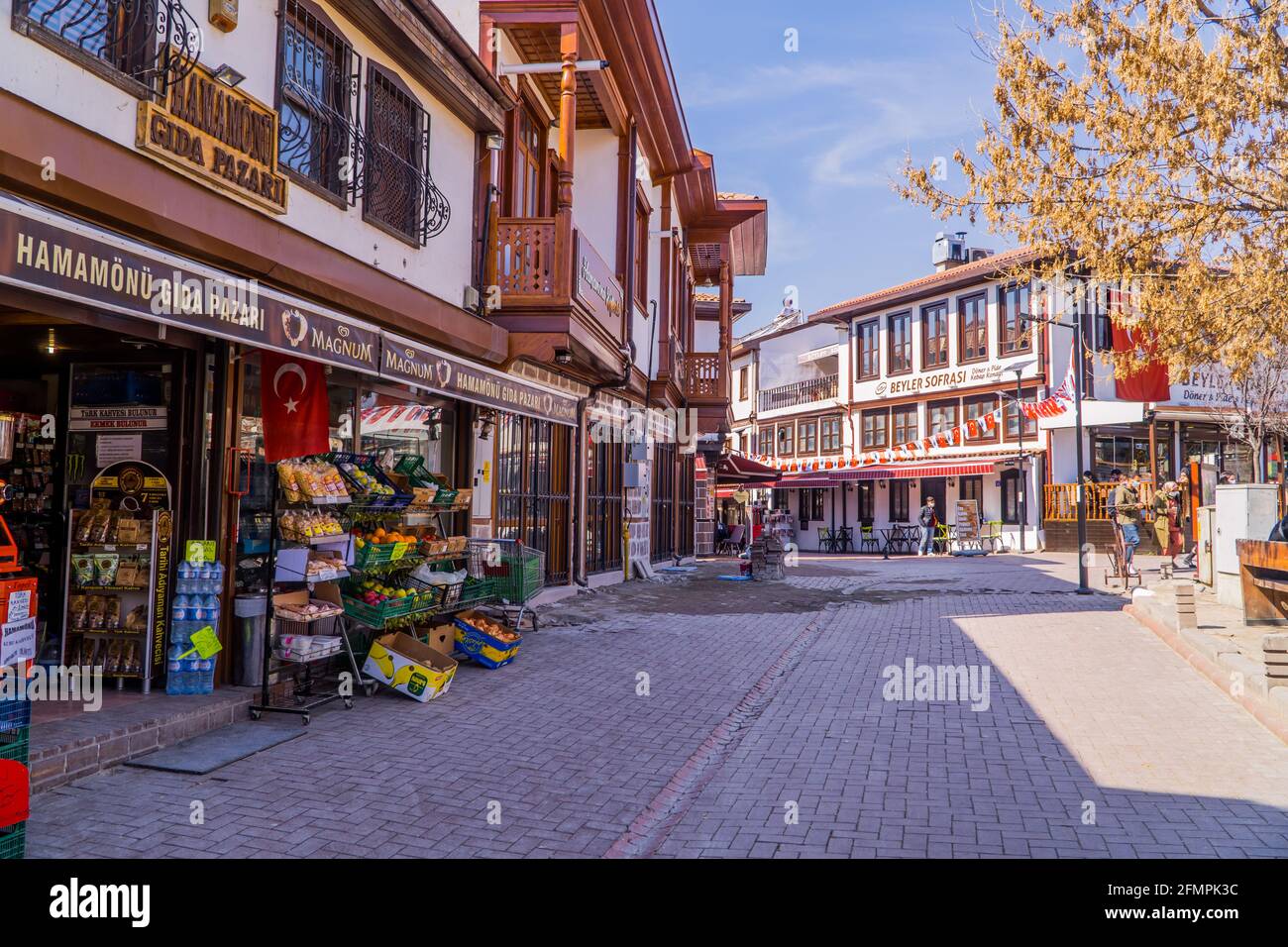 Street photography of Ottoman architecture in Hamamönü - Altindag in ...