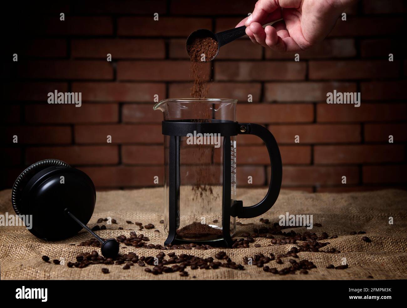Making espresso at home hi-res stock photography and images - Alamy