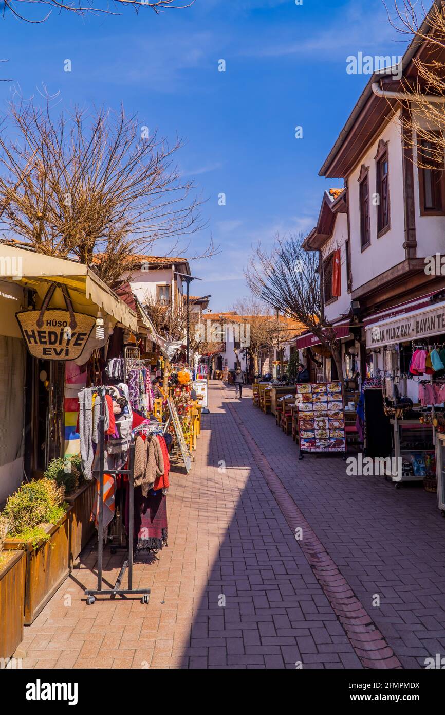 Street photography of Ottoman architecture in Hamamönü - Altindag in ...
