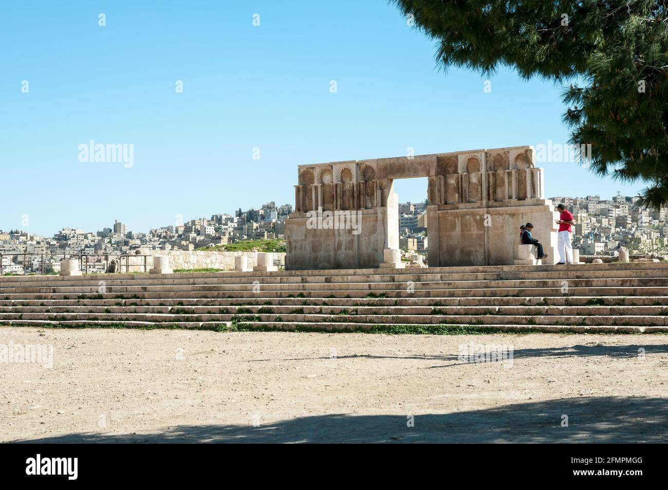Citadel Hill, Amman, Jordan Stock Photo - Alamy