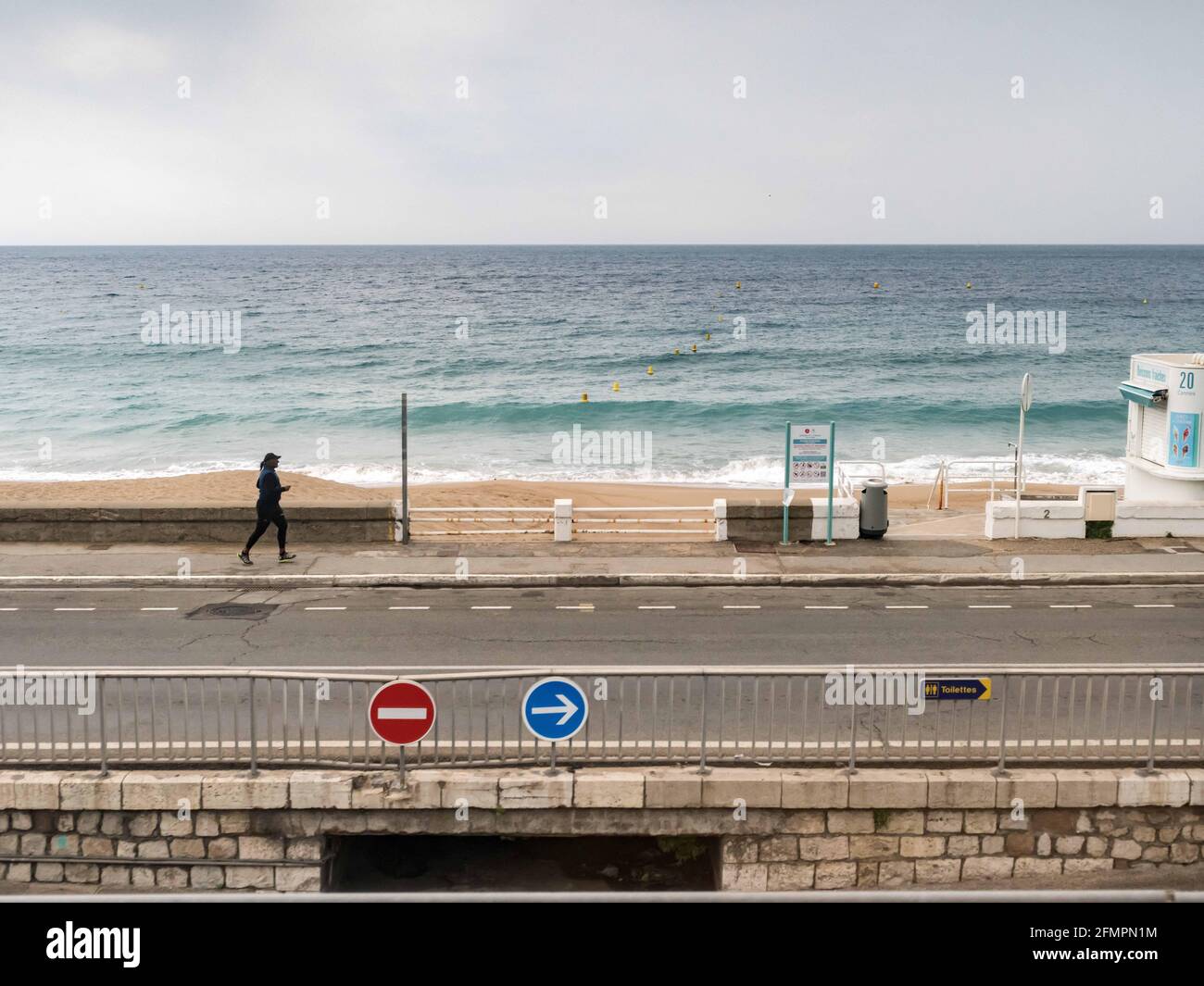 The weather is rainy and the wind is very dominant on the French ...