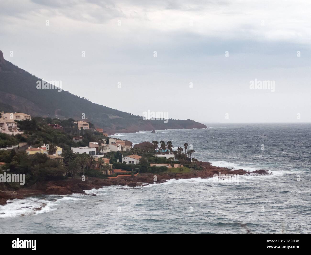The weather is rainy and the wind is very dominant on the French ...
