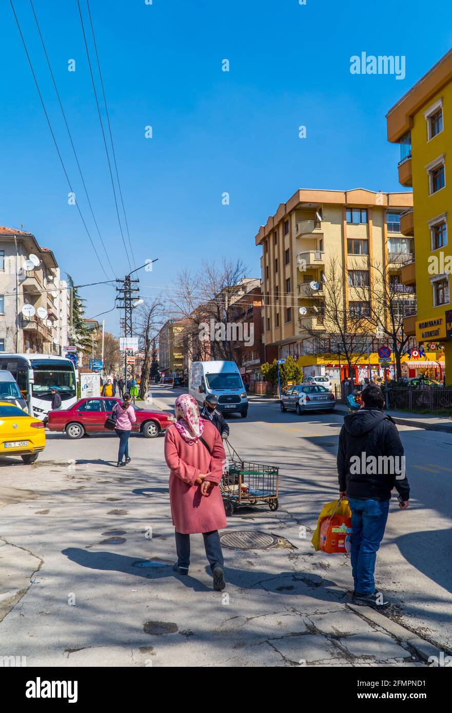 Street photography of Ottoman architecture in Hamamönü - Altindag in ...