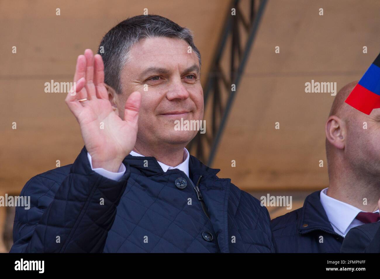 May 11, 2021. Donetsk region, Ukraine. The head of the self-proclaimed ...