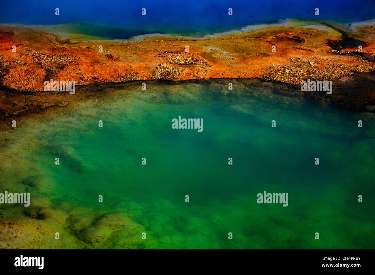 Natural hot springs Yellowstone of natural pools natural wonder ...