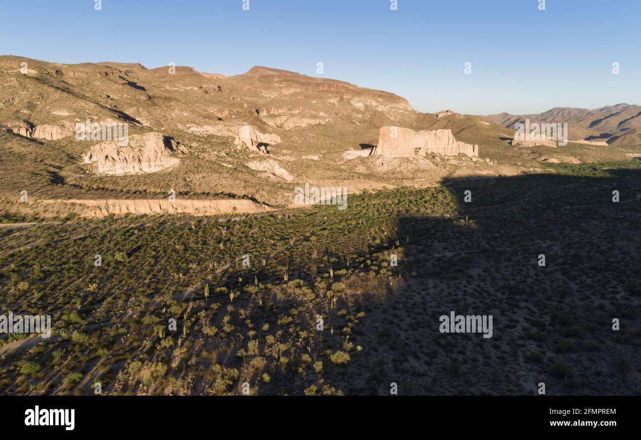 Ship Rock and the Arrastra Wilderness Stock Photo - Alamy