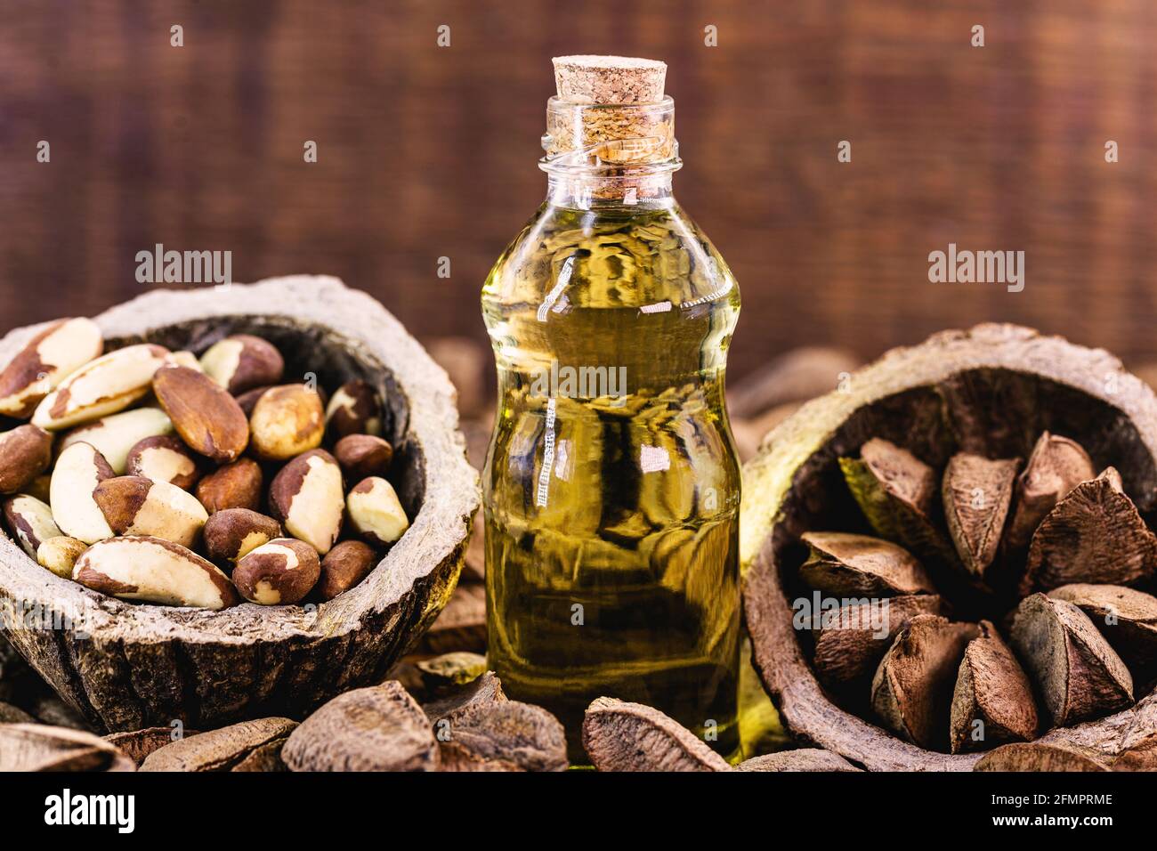 Brazil nut oil, originally from the Amazon, called "pará" nut ...