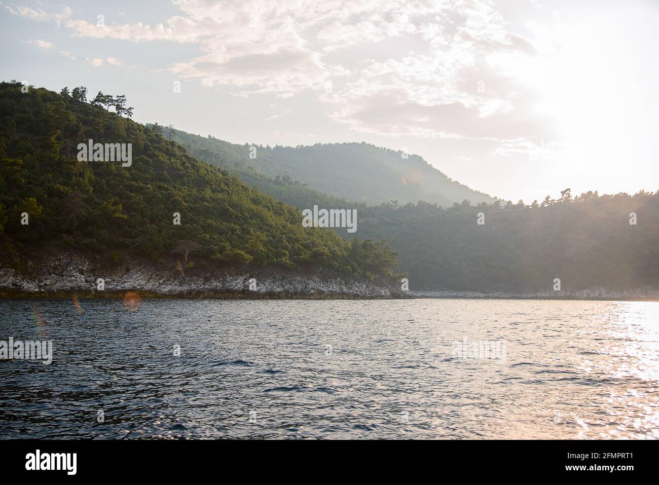 Waterfront view mediterranean scenery hi-res stock photography and ...