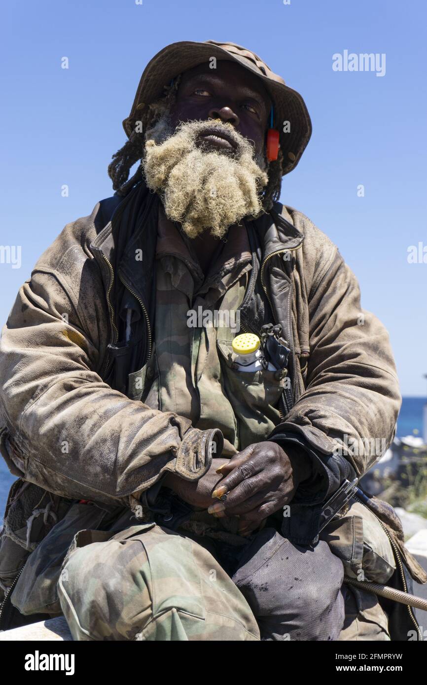 Lookinmg Creepy Homeless Dude