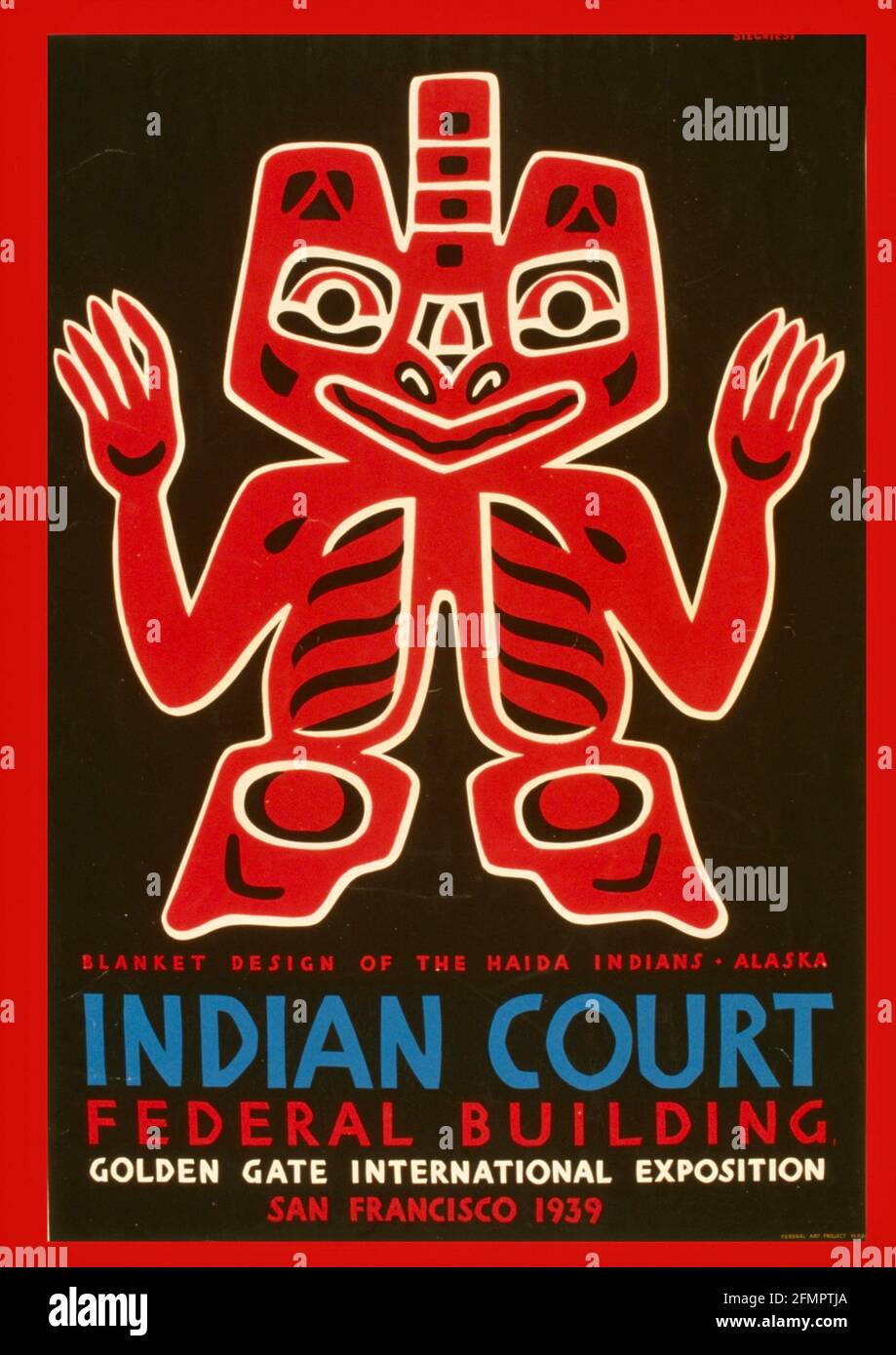 Blanket design of the haida indians hi-res stock photography and images ...