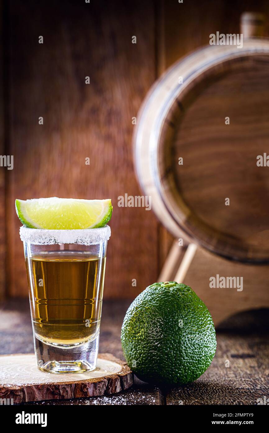 glass of tequila, a drink of Mexican culture, made of distilled alcohol ...