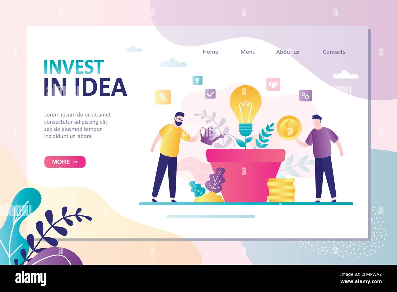 Innovative investment Stock Vector Images - Alamy