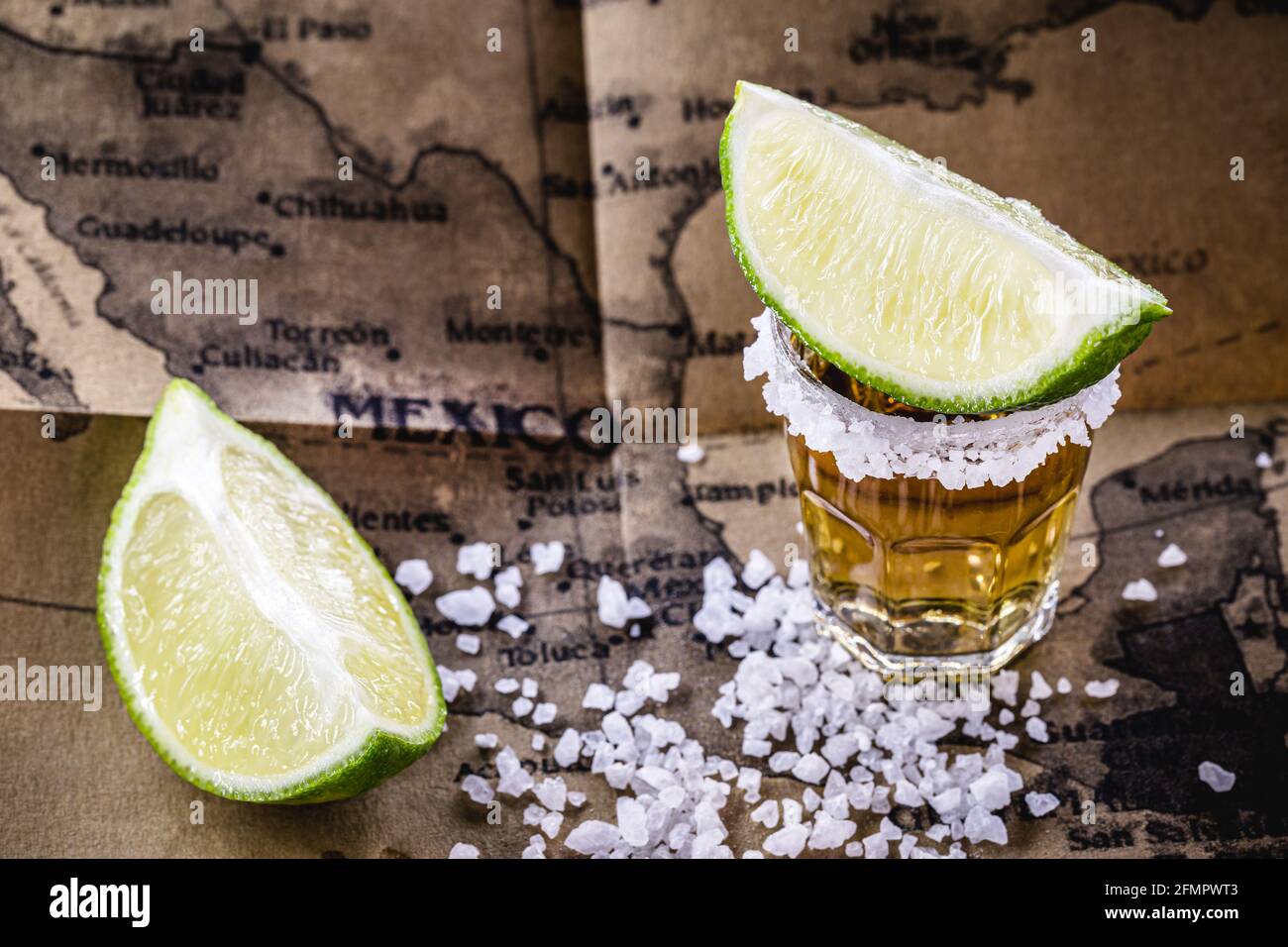 Mexico map tequila hi-res stock photography and images - Alamy