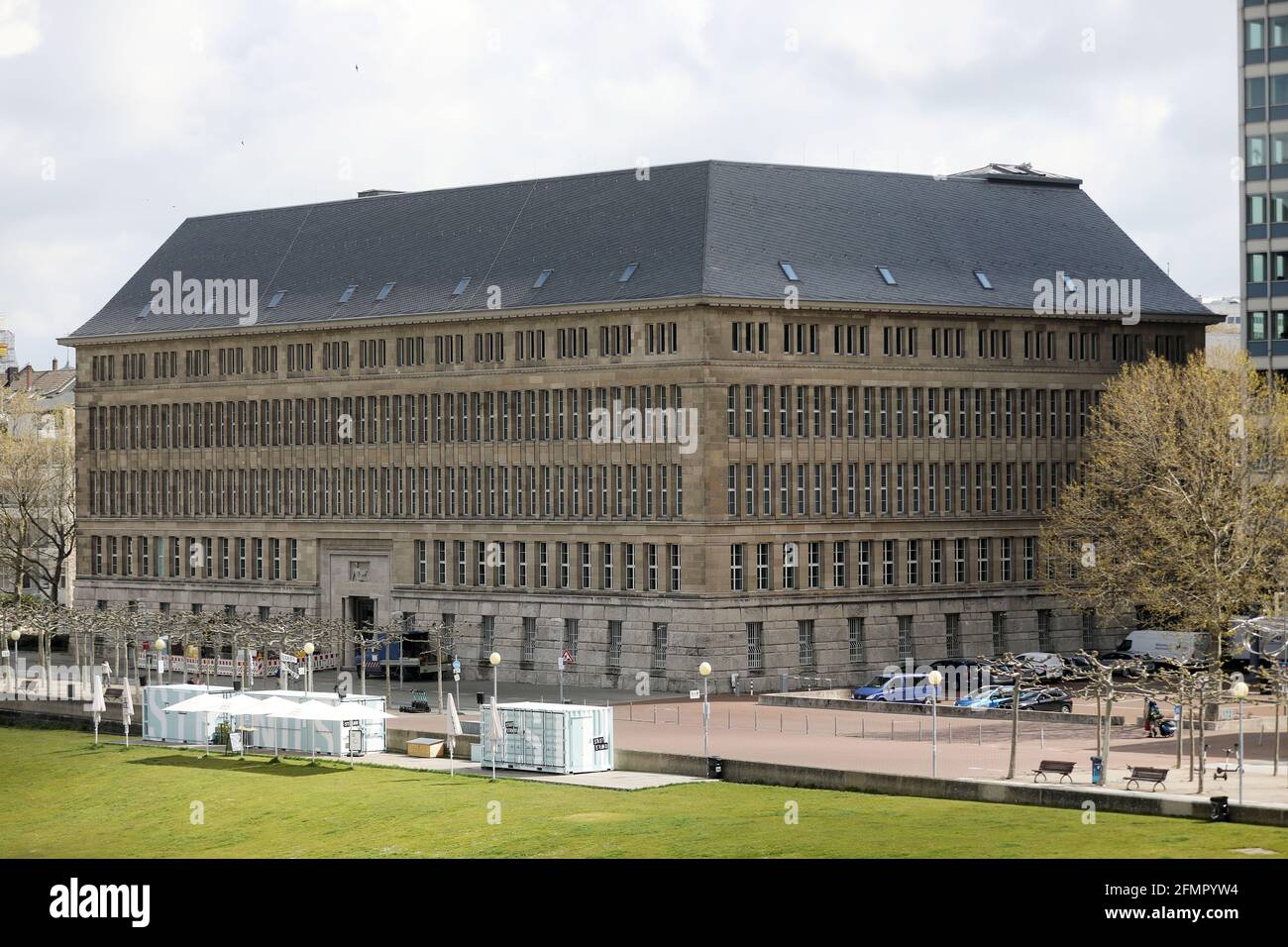 Duesseldorf, Germany. 07th May, 2021. The Behrensbau in the Mannesmann ...