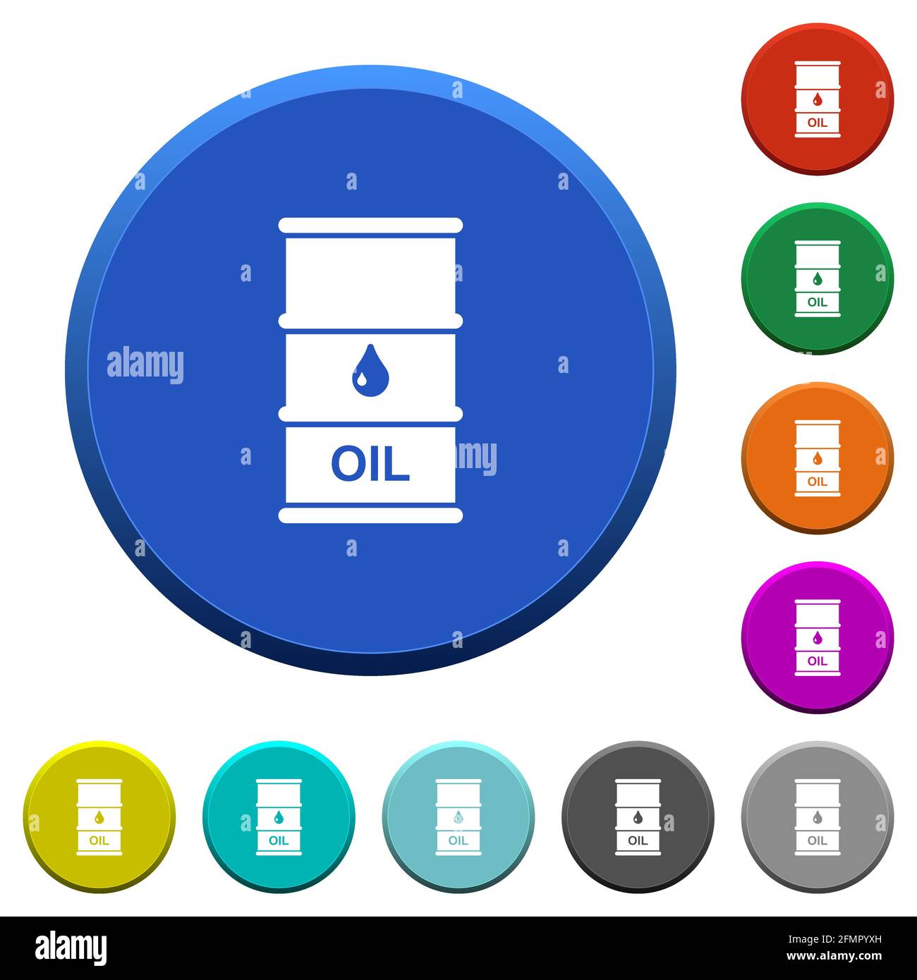 Smooth round barrel Stock Vector Images - Alamy
