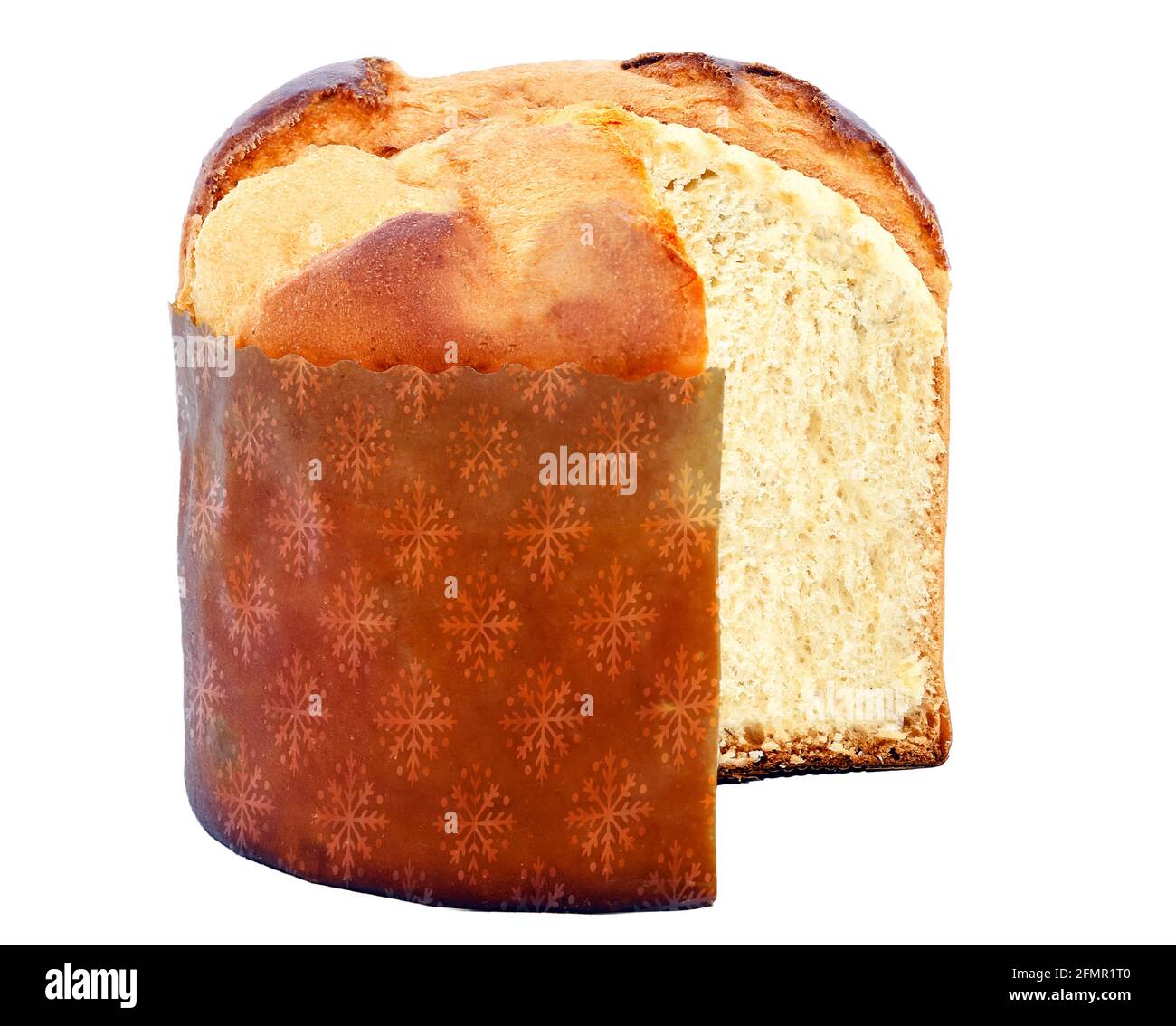 Panettone is a traditional Christmas season food, sweet bread with ...